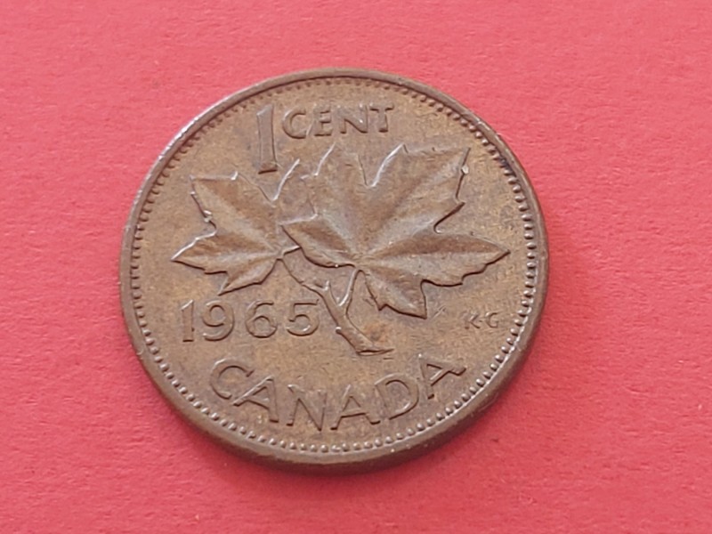 Kanada - 1 cent 1965 god