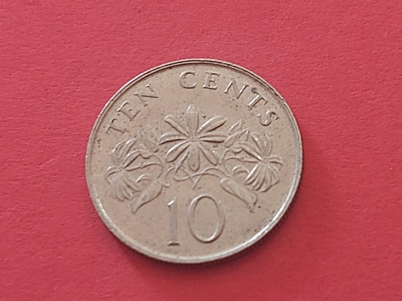 Singapore - 10 cent 1987 god