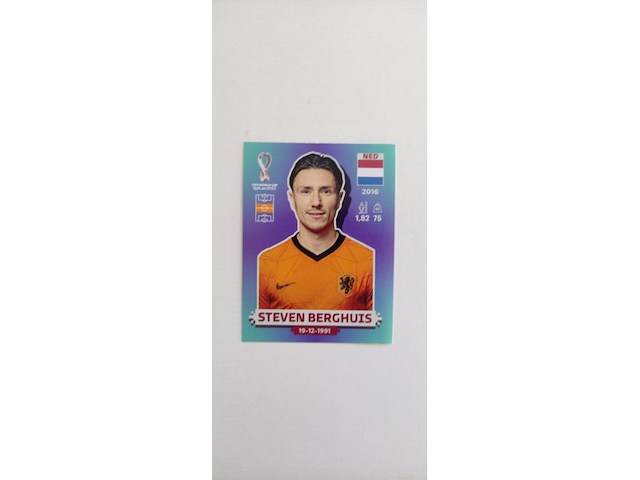 Panini FIFA 2022 international Qatar NED10