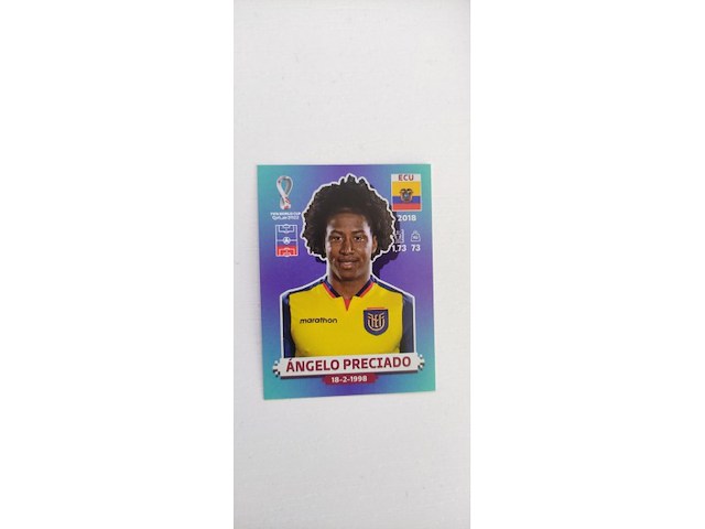 Panini FIFA 2022 international Qatar ECU09