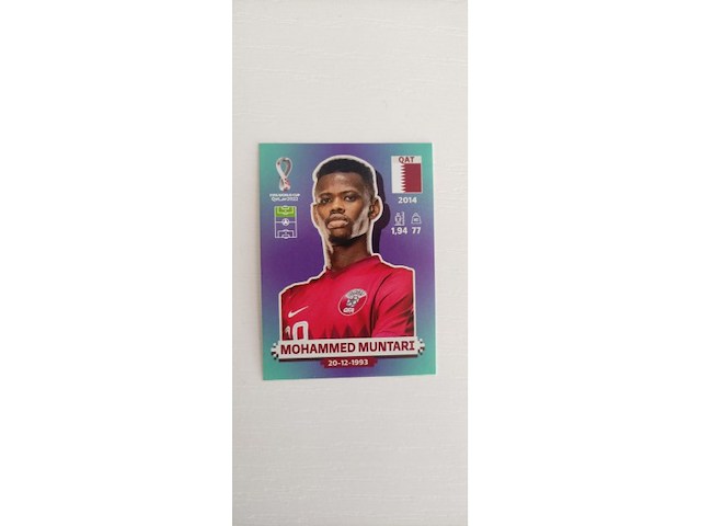 Panini FIFA 2022 international Qatar QAT20