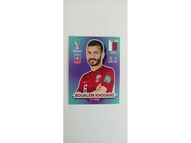 Panini FIFA 2022 international Qatar QAT09