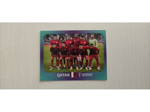 Panini FIFA 2022 international Qatar QAT01