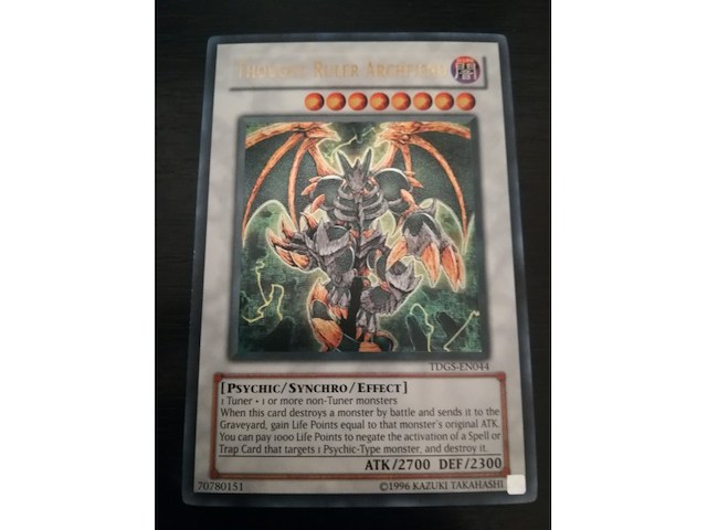YuGiOh- Thought Ruler Archfiend (Ultra rare)