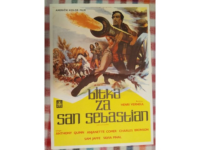 plakat BITKA ZA SAN SEBASTIAN