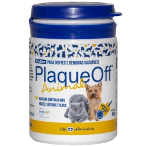 PlaqueOff prah za pse i mačke za uklanjanje kamenca 60 g