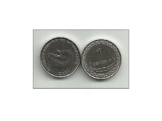 East Timor 1 centavo 2003. UNC