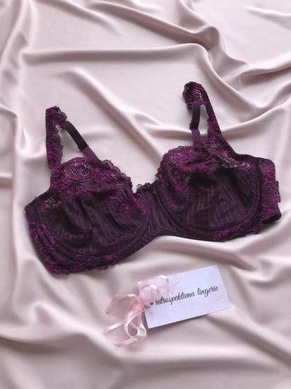 Deep purple bra