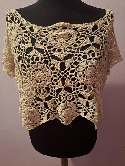 Ležerna heklana bluza HANDMADE