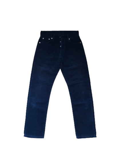 Levi’s 551 crne somotske pantalone (w29 l30)