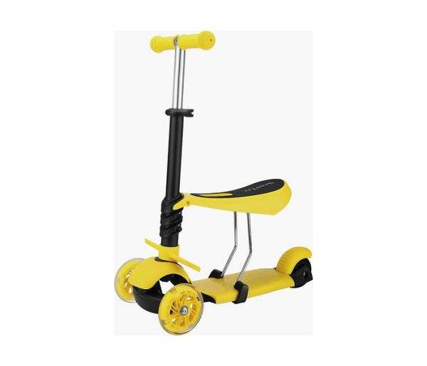 Trotinet za decu S979A BBO Scoot 3u1 – žuti, S979AYL