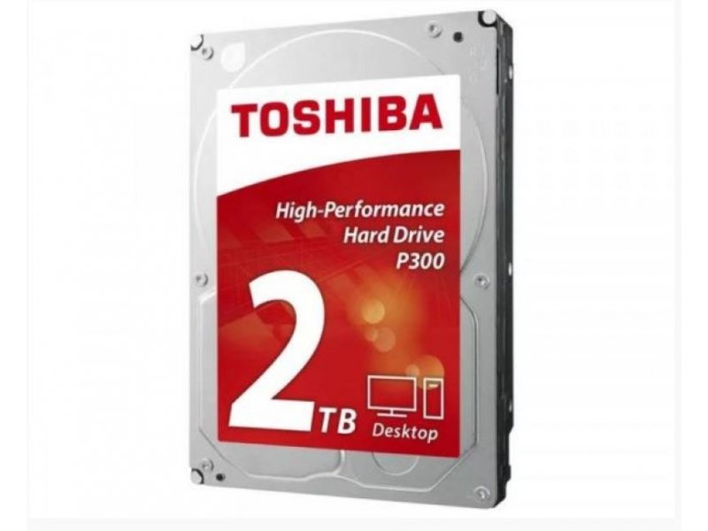 TOSHIBA Hard Disk 2TB SATA3 64MB HDWD320UZSVA P300