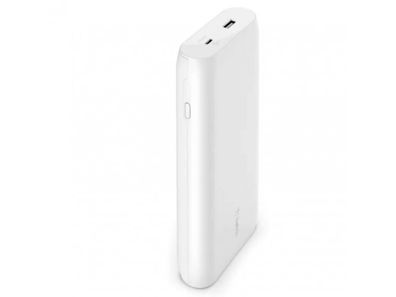 BELKIN BOOST CHARGE (20000 MAH) 30W POWER DELIVERY POWER BANK – White