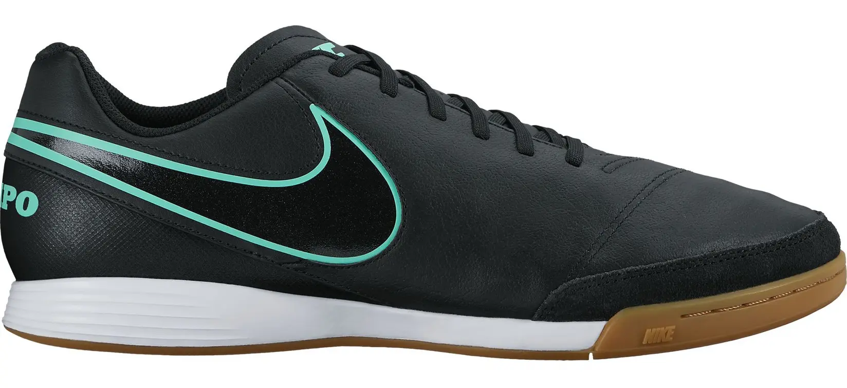 NIKE Muške patike za fudbal Tiempo Genio II Leather 819215-004 crne