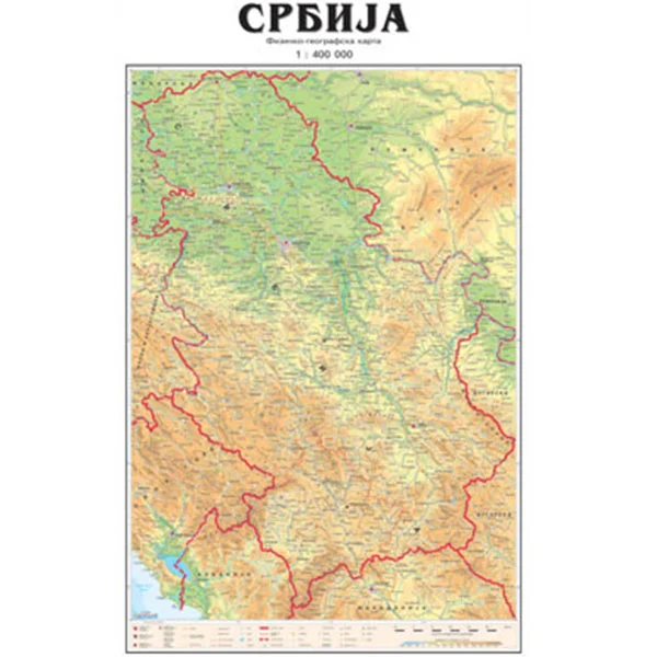 SRBIJA – geografska