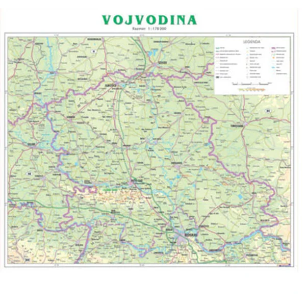 VOJVODINA – geografska