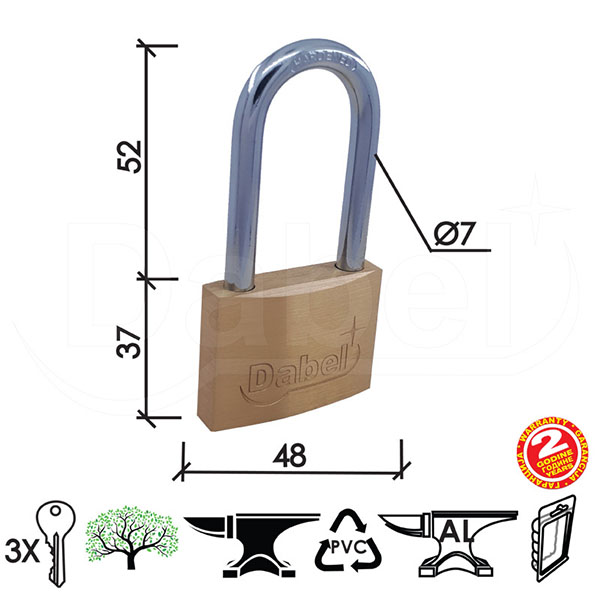 Katanac KA2029 Ms 48×37/52/fi7mm