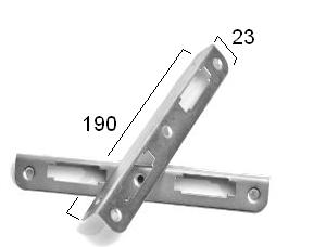 Prihvatnik za bravu ugaoni model-PR3000 dimenzije 23x23x189,TOJO