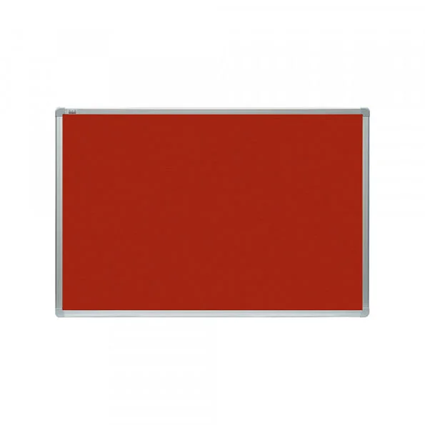 Tabla od filca sa alu ramom 90×120 crvena 2×3 TTU129