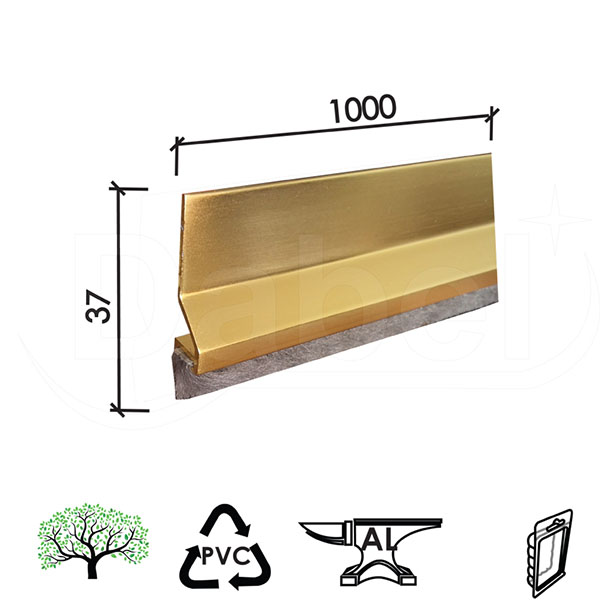 Lajsna diht za vrata ČT 2 Ms 37x1000mm