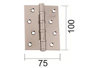 Šarka brodska za vrata SP9036 B-Ni x100x75x2,5mm/fi11,5 (2kom) 4 ležaja DBP1