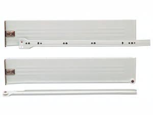 Klizač fioka sa stranicom KL805 Bela 500mm Q