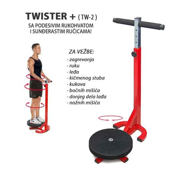 Twister+ (TW-2) (sa podešavajućim rukohvatima)