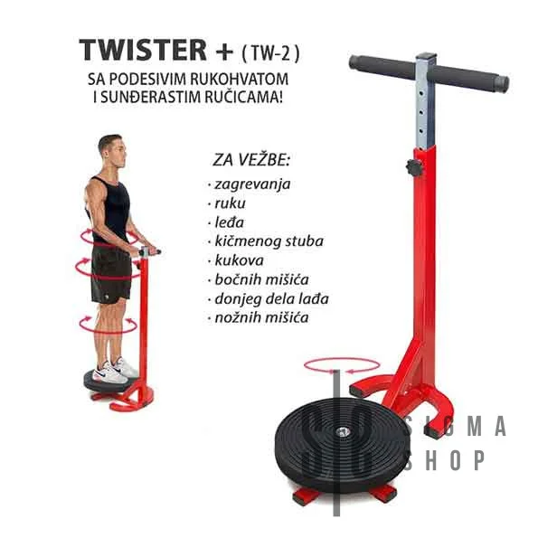 Twister+ (TW-2) (sa podešavajućim rukohvatima)