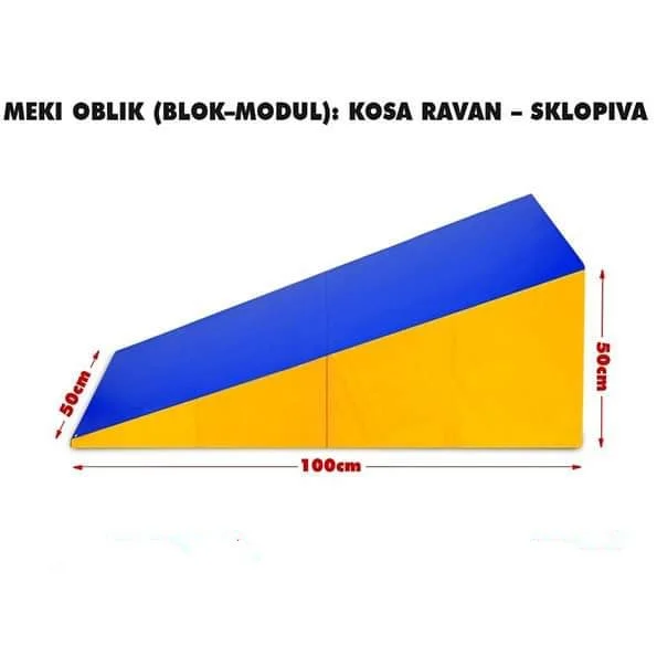 Kosa ravan strunjača sklopiva