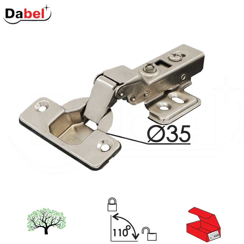 Šarka klap sa amortizerom 9100 ZnB fi35/110` polukolenasta