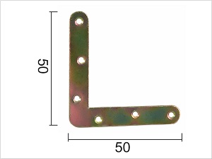 Vezač ugaoni LP1 ZnŽ 80×80/17/0,9mm