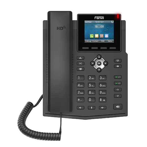 FANVIL Fiksni telefon VoIP X3SG crni