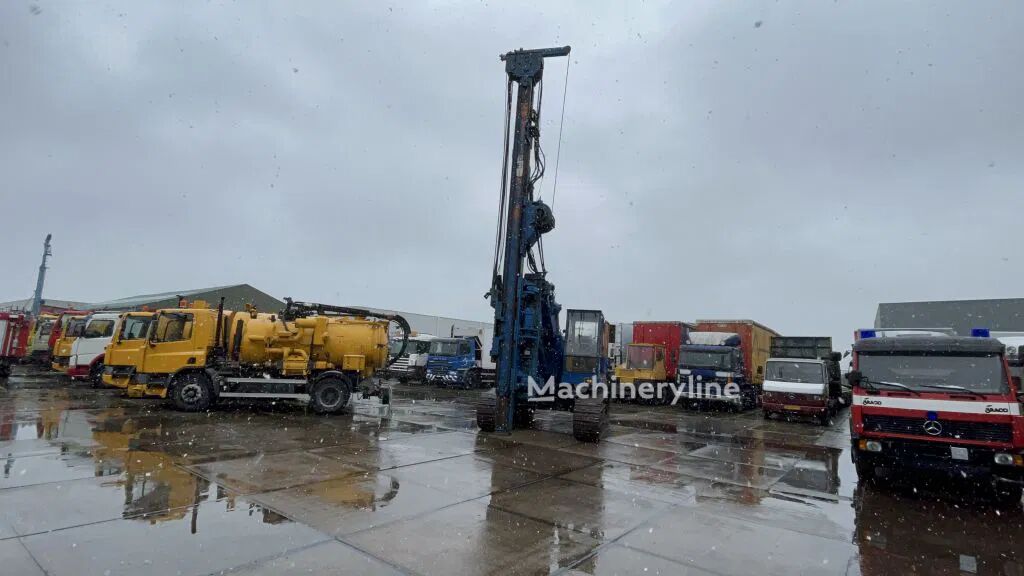 Liebherr 941 excavator with ABI driller bušaće postrojenje