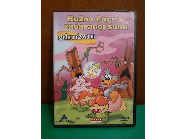 dvd RUŽNO PAČE U ZAČARANOJ ŠUMI