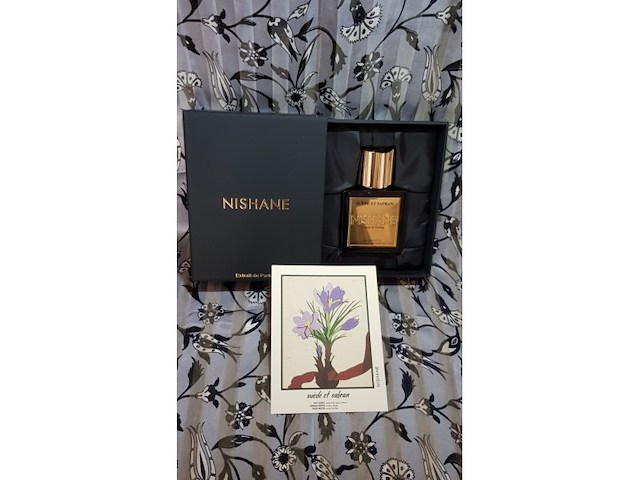 Nishane Suede et Safran extrait de parfum, original