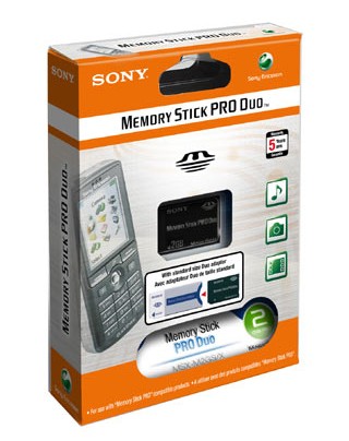 SONY Memory Stick Pro Duo 2GB