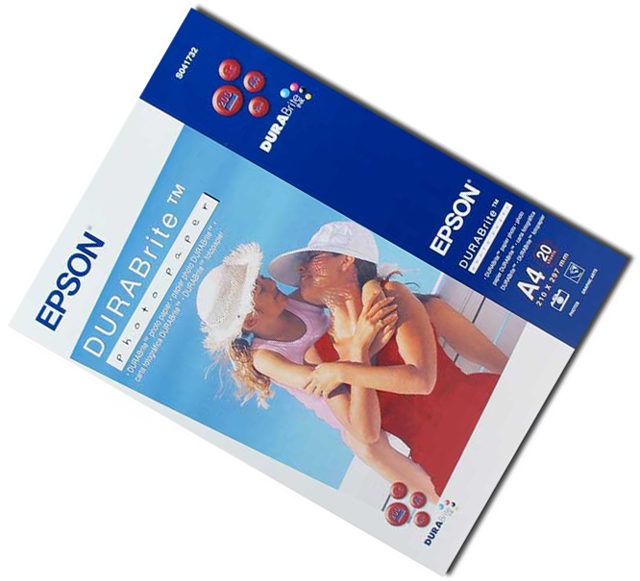 Foto papir sjajni EPSON S041732 C13S041732 Dura Brite Photo Glossy A4 Format 297 x 210 milimetara 200 grama 20 listova