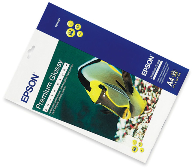 Foto papir sjajni EPSON S041287 C13S041287 Premium Glossy Photo A4 Format 297 x 210 milimetara 255 grama 20 listova