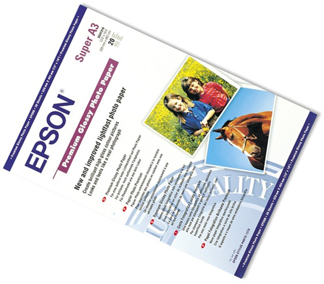 Foto papir sjajni EPSON S041316 C13S041316 Premium Glossy Photo A3+ Format 329 x 483 milimetra 255 grama 20 listova