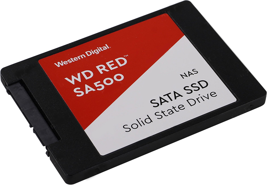 SSD Solid State Drive WESTERN DIGITAL Red SA500 / kapacitet 500GB / interfejs SATA / format 2.5 inča / TBW 350TB / Čitanje 560MBs / Pisanje 530MBs / IOPS Čitanje 95.000 fajlova / IOPS Pisanje 85.0...