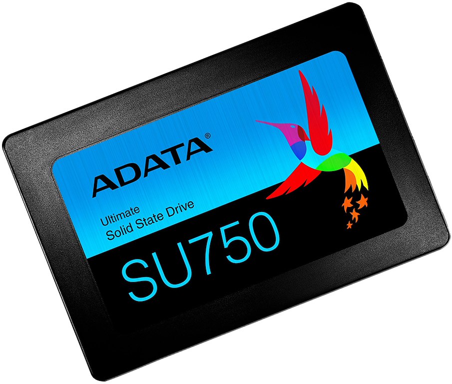 SSD Solid State Drive ADATA / kapacitet 1TB / interfejs SATA / format 2.5 inča / TBW 800TB / Čitanje 550MBs / Pisanje 520MBs / IOPS Čitanje 65.000 fajlova / IOPS Pisanje 75.000 fajlova / model ASU...