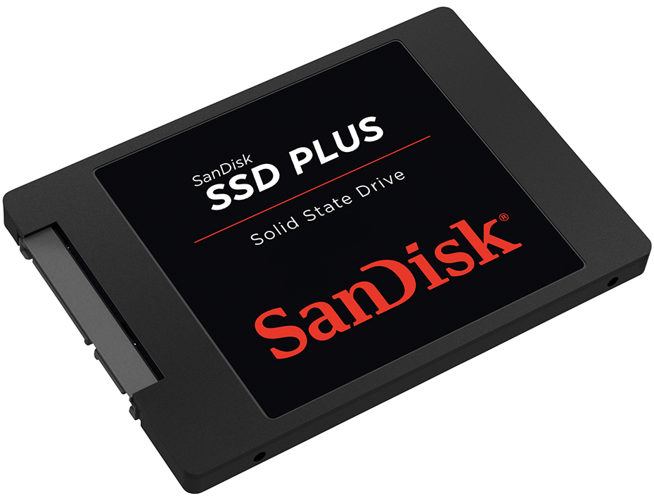 SSD Solid State Drive SANDISK Plus / kapacitet 1TB / interfejs SATA / format 2.5 inča / TBW 400TB / Čitanje 535MBs / Pisanje 450MBs / IOPS Čitanje 80.000 fajlova / IOPS Pisanje 75.000 fajlova / mo...