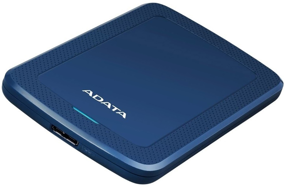 Eksterni hard disk ADATA HV300 / kapacitet 2TB / veličina 2.5 inča / interfejs USB 3.1 / model AHV300-2TU31-CBL