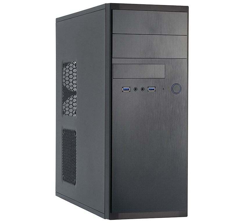 Kompjuter GETEL i7Opus GI704 INTEL Core i7-6700 4.0GHz 4GB SSD 120GB HDD 500GB Midi Tower 500W DVD-RW CRNI