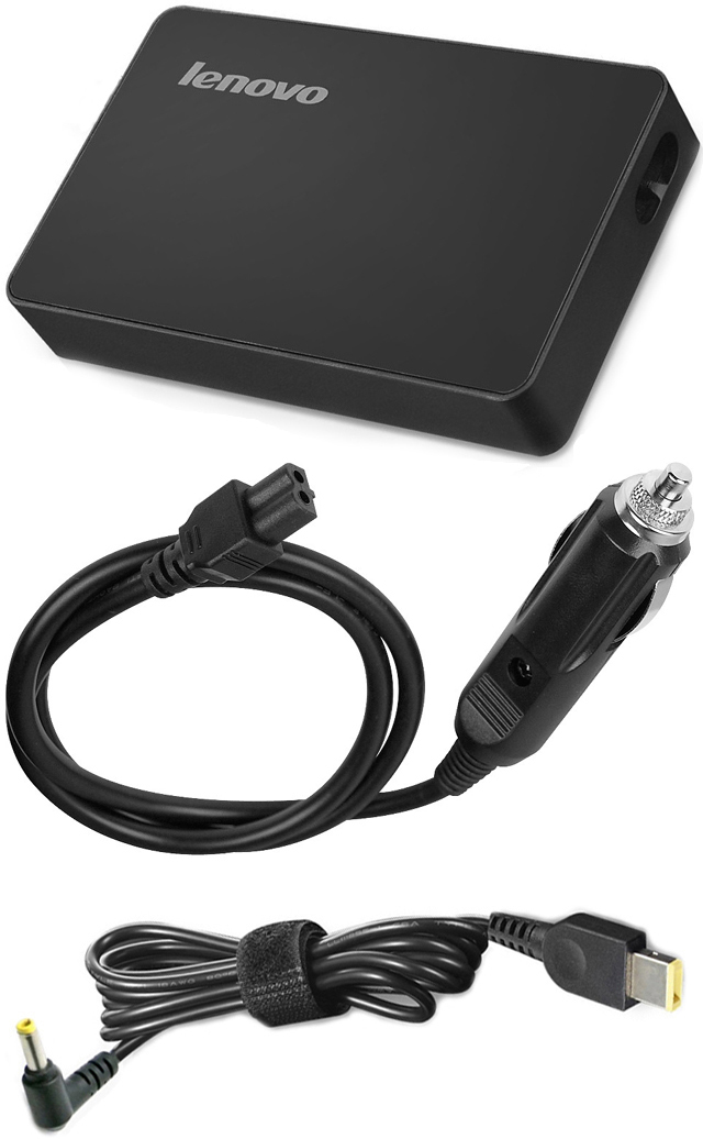 Auto punjač baterija za laptop LENOVO Thinkpad DC Travel Adapter Slim 0B47481 20V 65W Četvrtasti konektor