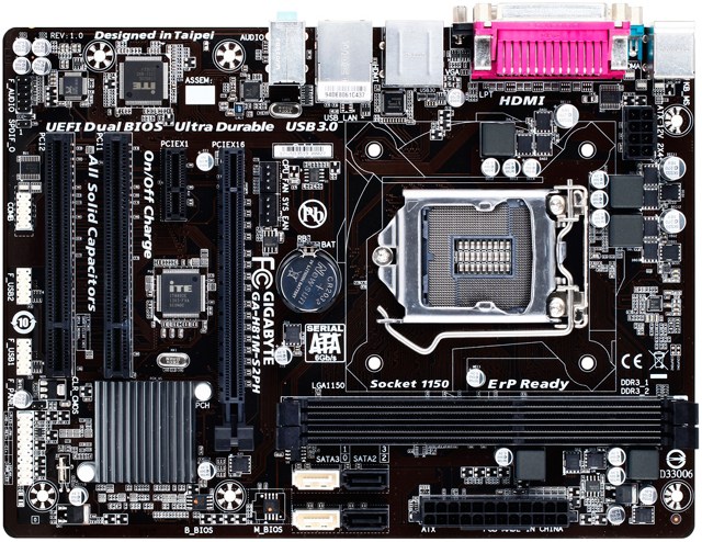 Matična ploča GIGABYTE INTEL GA-H81M-S2PH Micro ATX 2xDDR3 2xSATAII 2xSATAIII 2xUSB 3.0 4xUSB 2.0 2xPCI Express 2xPCI 1xVGA 1xHDMI 1xRS232 1xparalelni Socket 1150