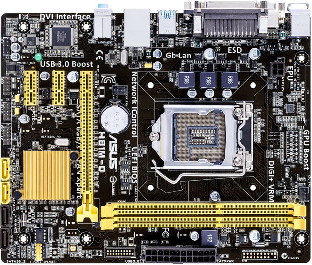 Matična ploča ASUS INTEL H81M-D Micro ATX 2xDDR3 2xSATAII 2xSATAIII 2xUSB 3.0 6xUSB 2.0 3xPCI Express 1xVGA 1xDVI 1xparalelni Socket 1150