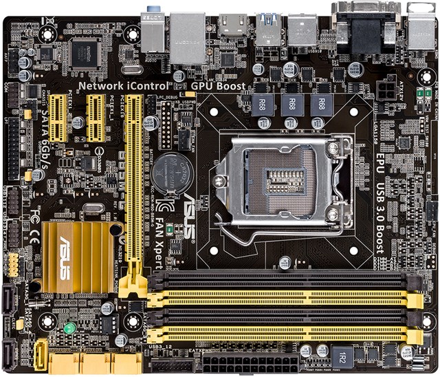 Matična ploča ASUS INTEL B85M-G Micro ATX 4xDDR3 2xSATAII 4xSATAIII 3xUSB 3.0 6xUSB 2.0 3xPCI Express 1xVGA 1xDVI 1xHDMI Socket 1150