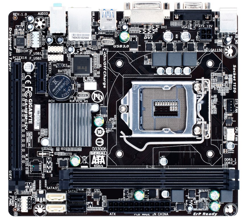 Matična ploča GIGABYTE INTEL GA-H81M-S2V Micro ATX 2xDDR3 2xSATAII 2xSATAIII 2xUSB 3.0 6xUSB 2.0 2xPCI Express 2.0 VGA DVI Socket 1150