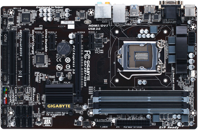 Matična ploča GIGABYTE INTEL GA-Z87-DS3H ATX 4xDDR3 6xSATAIII 5xUSB 3.0 5xUSB 2.0 4xPCI Express 2xPCI 1xVGA 1xDVI 1xHDMI Socket 1150